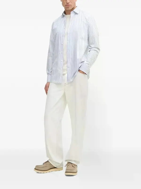 HACKETT LONDON Logo-embroidered T-shirt