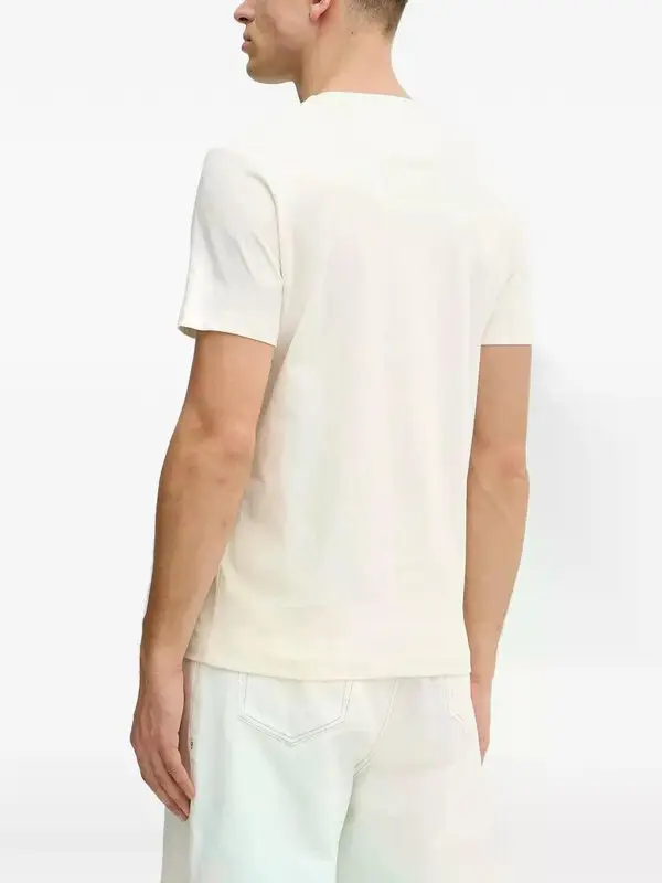 HACKETT LONDON Logo-embroidered T-shirt