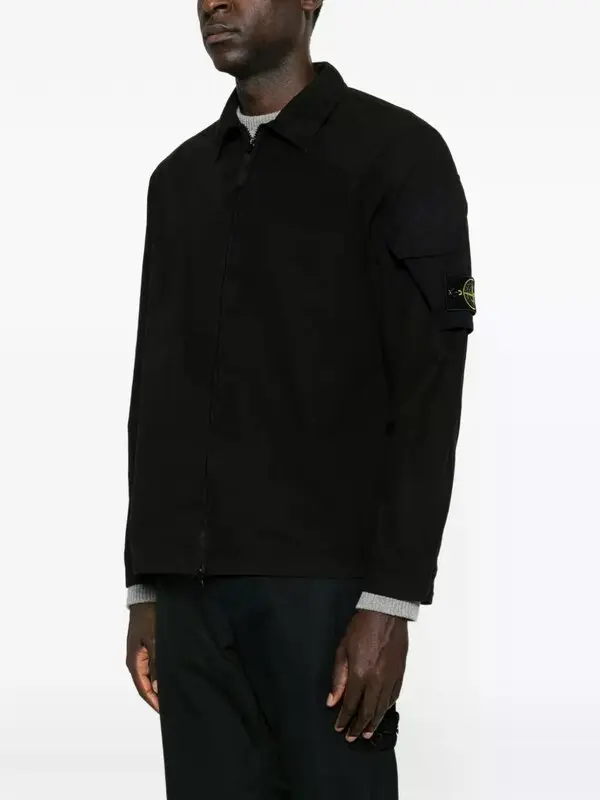 Stone Island Zip-fastening Overshirt