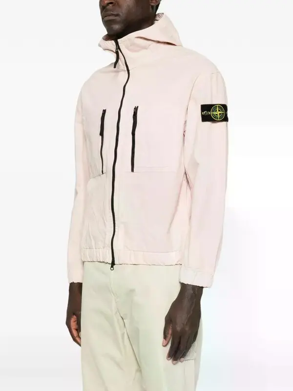 Stone Island Zip-fastening Hooded Jacket
