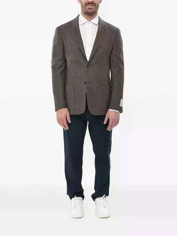 Corneliani Single-breasted Virgin Wool Blazer