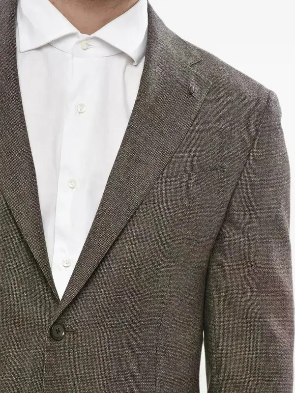 Corneliani Single-breasted Virgin Wool Blazer