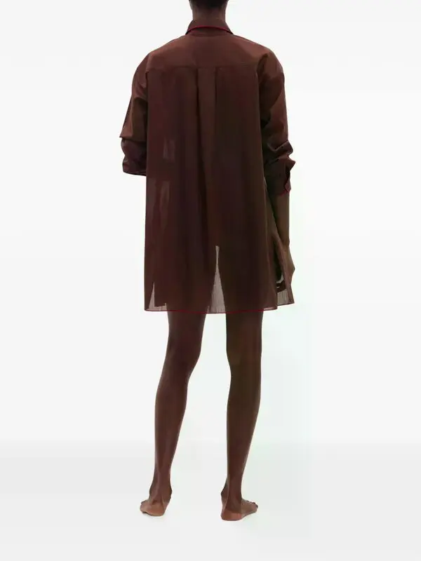 ERES Phare Contrast-trimmed Shirt