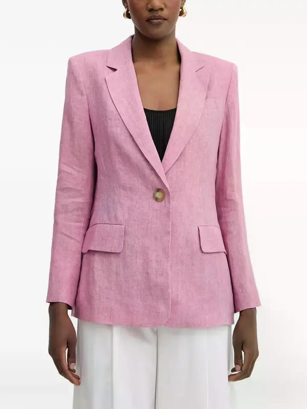 Luisa Spagnoli Single-breasted Notched-lapel Blazer
