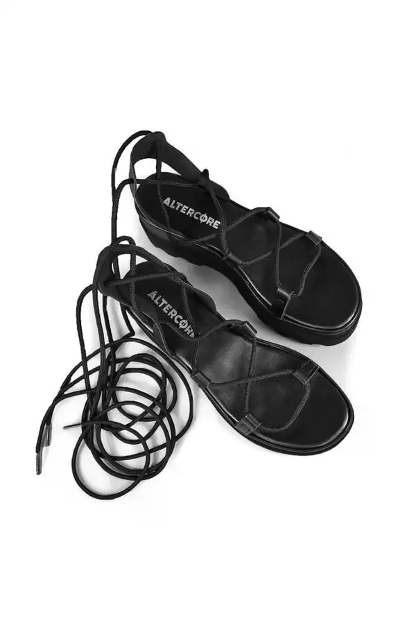 ALTERCORE Sue Lace-up Platform Sandals