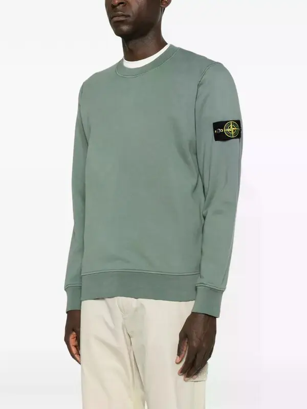 Stone Island Logo-patch Sweatshirt