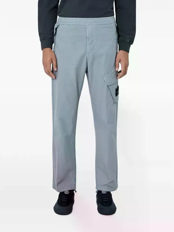 Stone Island Elasticated-waistband Cargo Pants