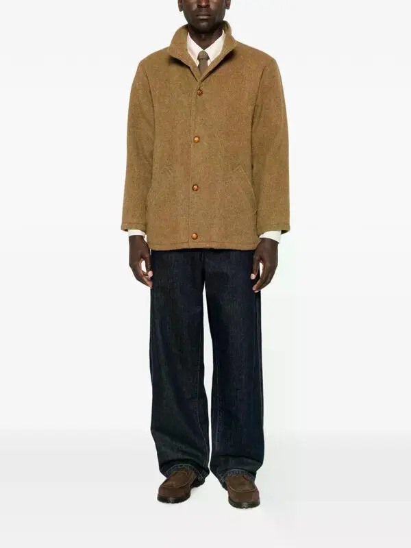 A.N.G.E.L.O. VINTAGE CULT 1970s High-neck Buttoned Coat