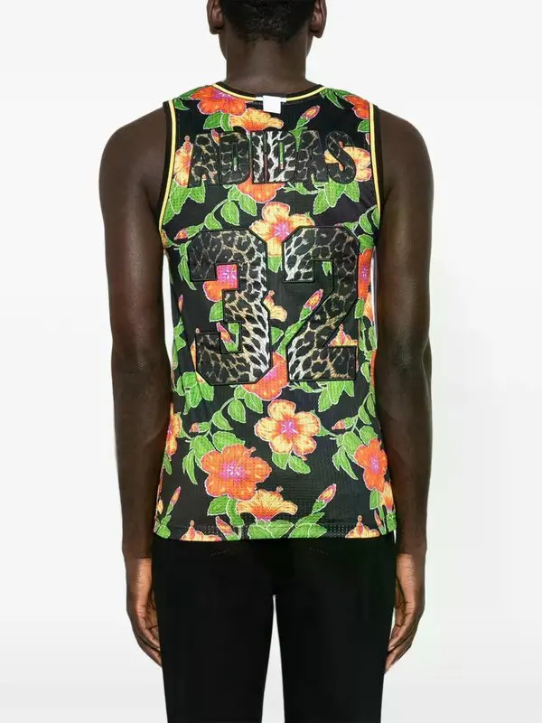 Jeremy Scott X Adidas Floral Print Tank Top
