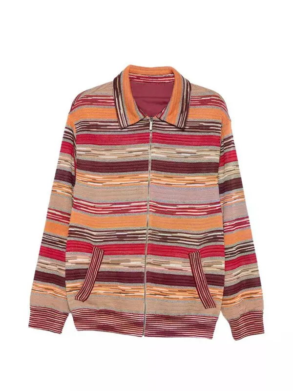 Missoni 2000s Reversible Striped Jacket