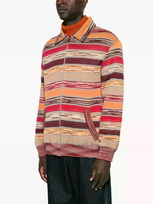 Missoni 2000s Reversible Striped Jacket
