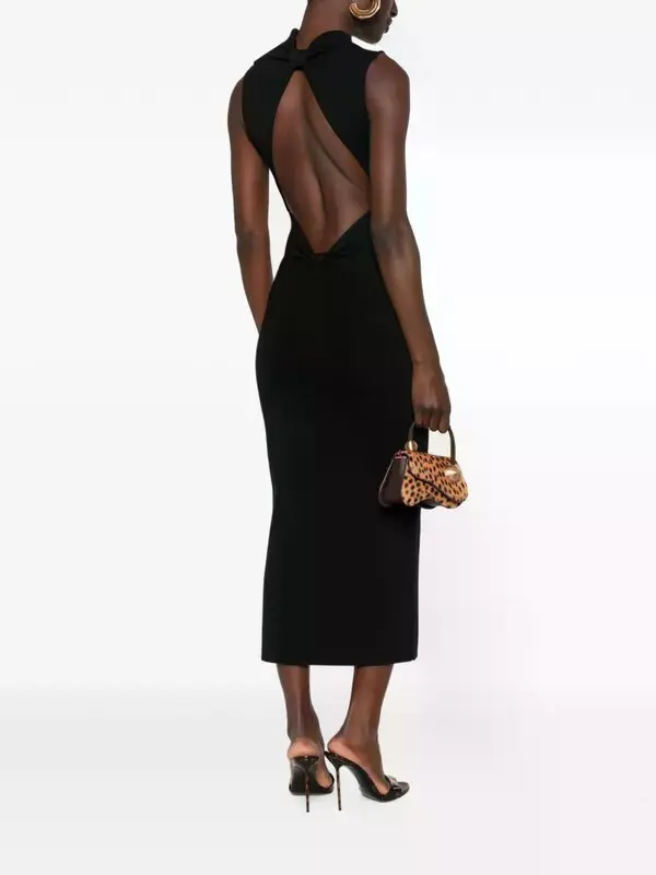 Cult Gaia Dalida Cut-out Backless Midi Dress - Black