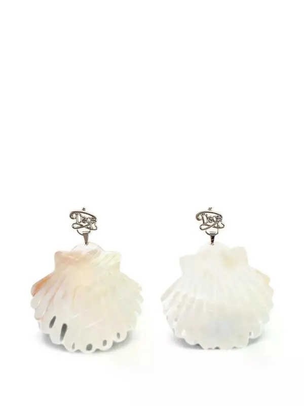Dsquared2 Shell Pendant Earrings