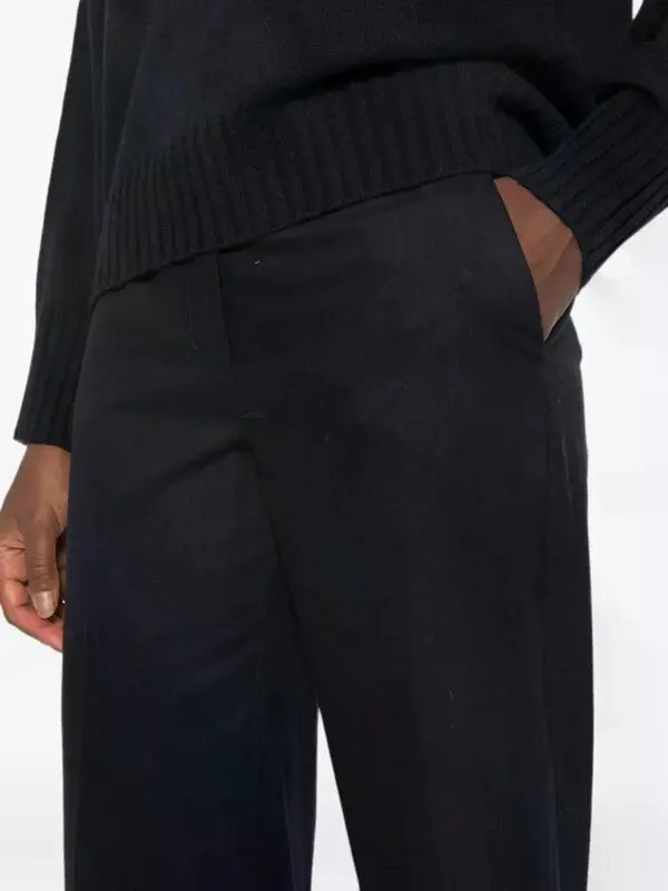 Peserico Pressed Crease Turned-up Hem Trousers