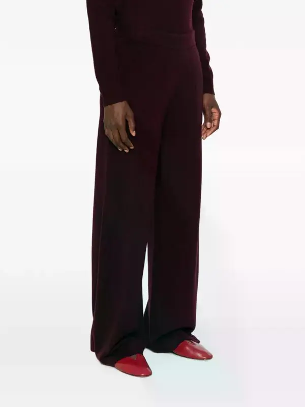 Eric Bompard Cashmere Palazzo Trousers