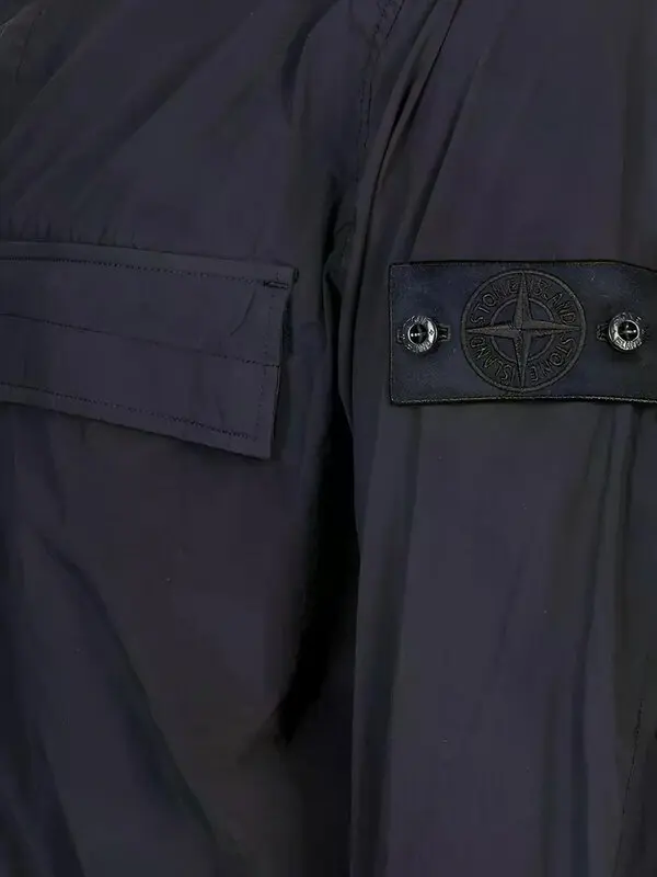 Stone Island 1200044 Nylon Smerigliato_s.i. Ghost Shirt Jacket
