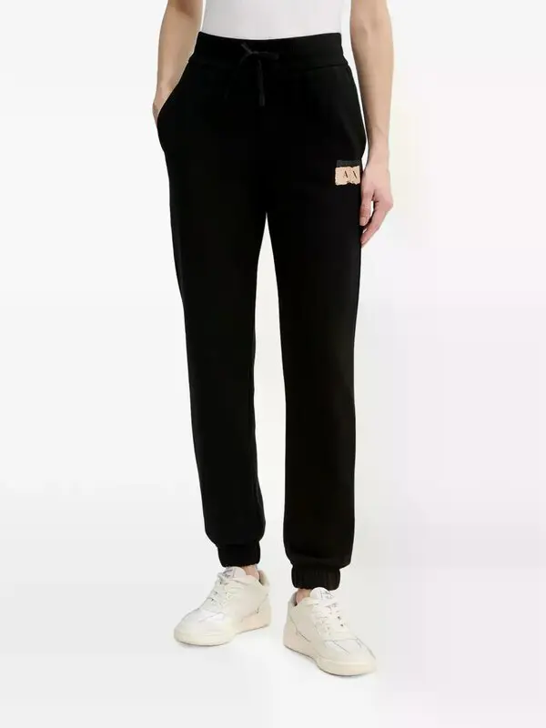 Armani Exchange Logo Patch Track Pants
