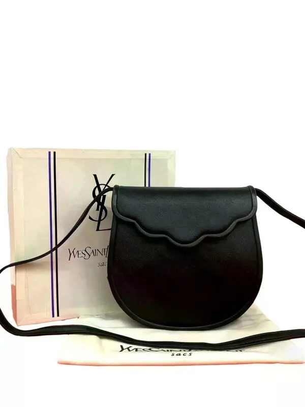 Saint Laurent 1980-1990 Leather Crossbody Bag