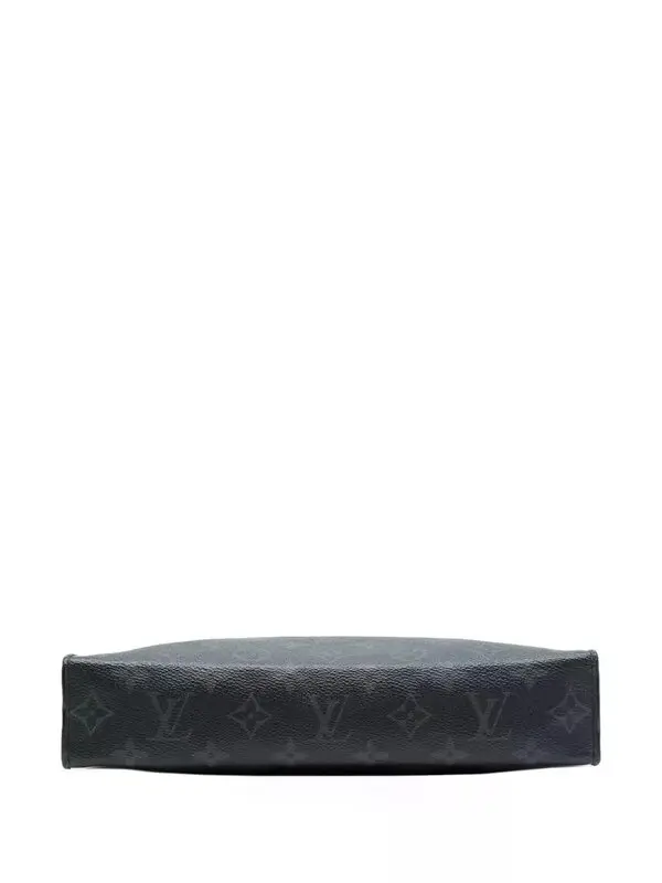 LOUIS VUITTON Monogram Eclipse Pochette Voyage Mm Clutch Bag