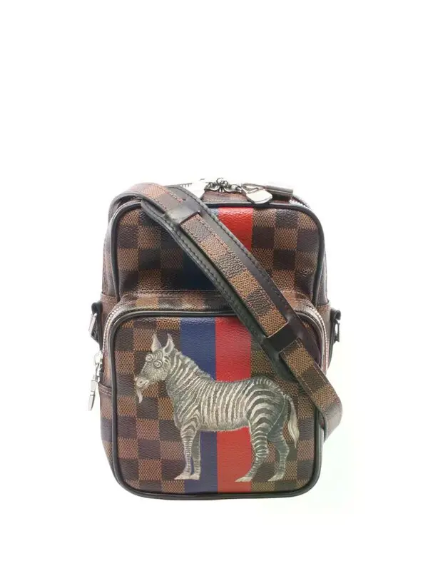 LOUIS VUITTON Damier Ebene Amazone Crossbody Bag