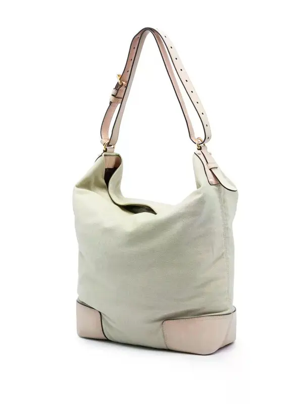 Loewe 2007 Canvas Anagram Shoulder Bag