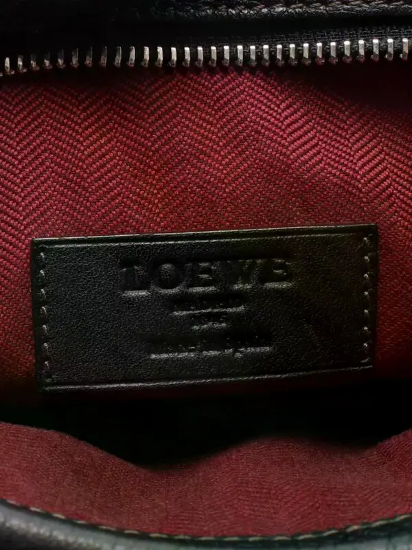 Loewe 2000-2010 Leather Anagram Crossbody Bag