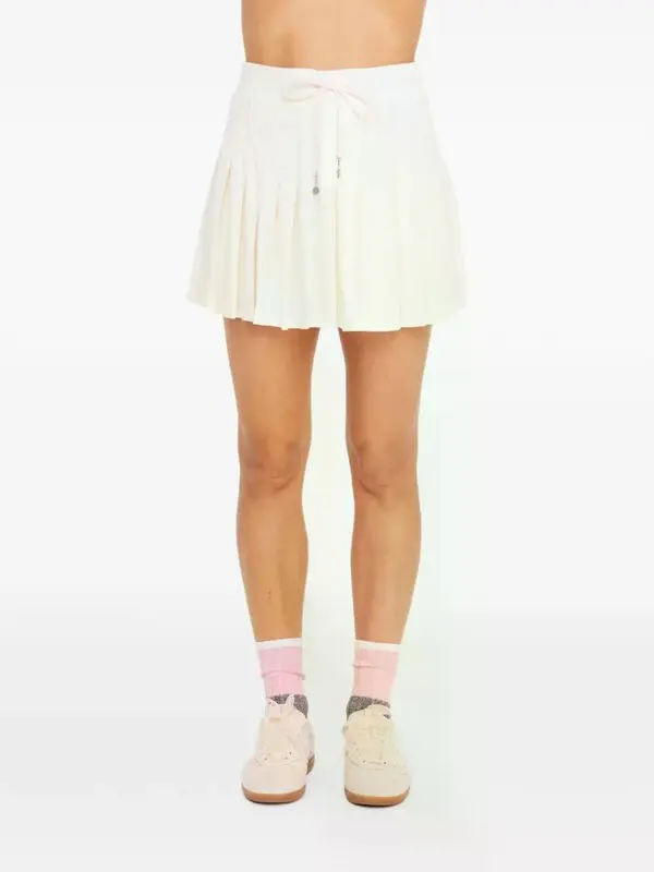 The Upside Cadiz Pleated Mini Skirt With Tennis Racket Charms