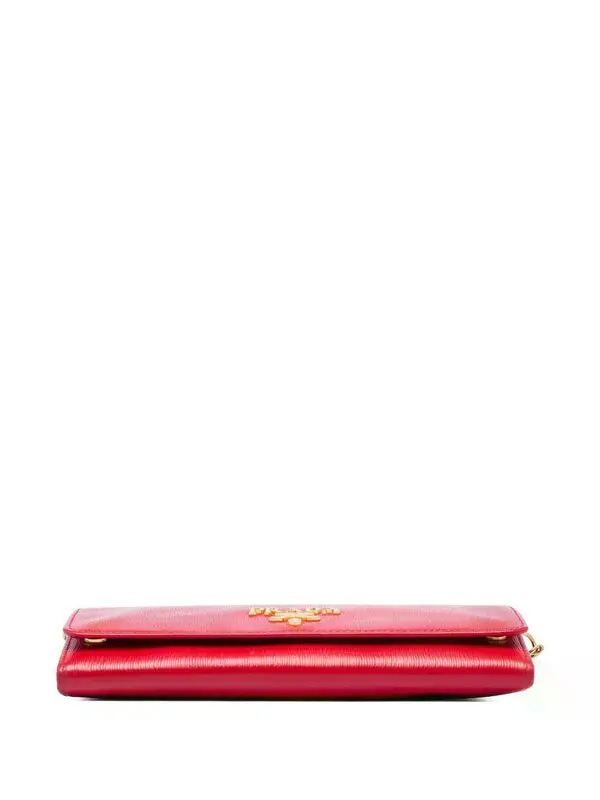 Prada Vitello Move Wallet On Chain Crossbody Bag