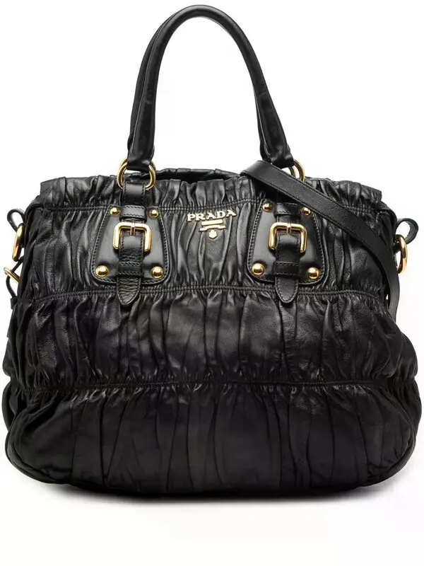 Prada 2010-2026 Nappa Gaufre Satchel