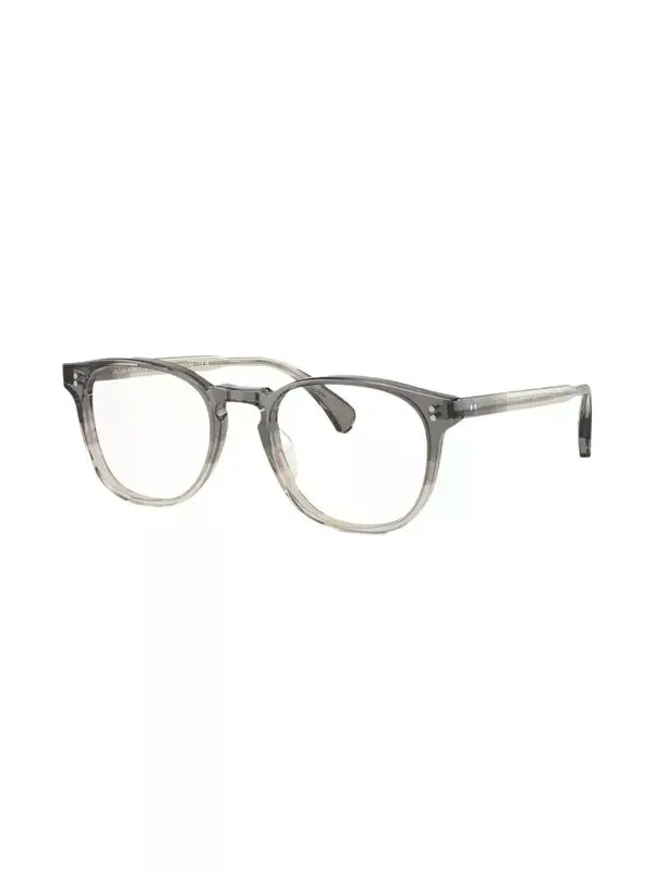 Oliver Spencer Round Frame Eyeglasses - Grey
