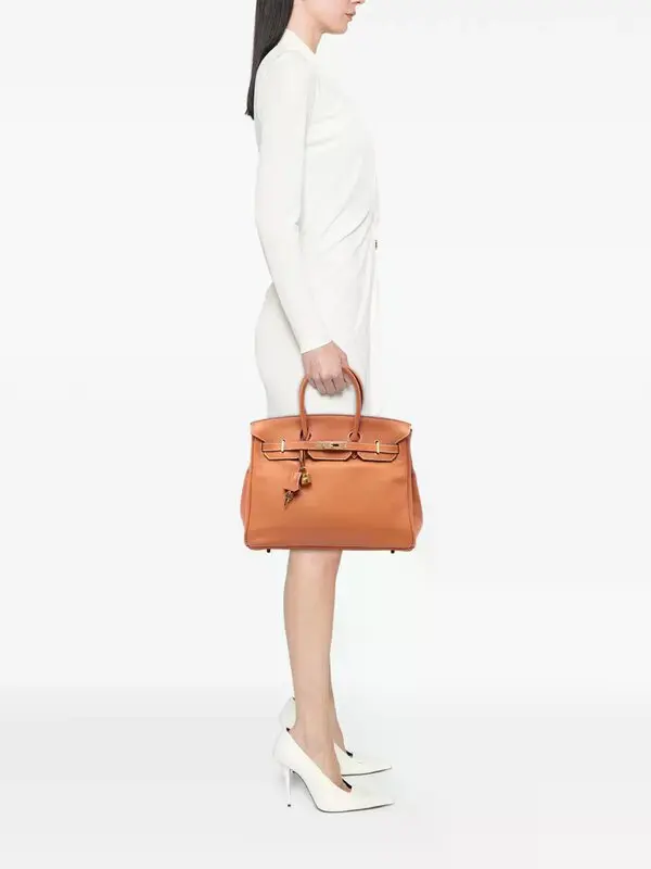 Hermès 2009 Courchevel Birkin Retourne 35 Satchel