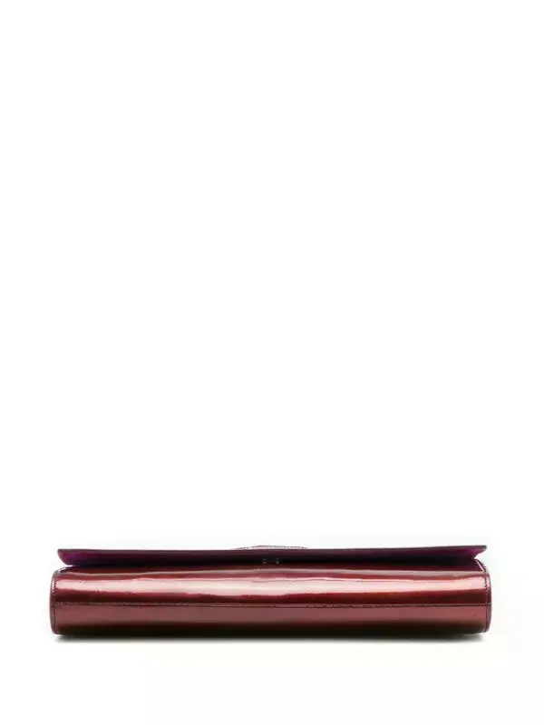 Saint Laurent Patent Leather Clutch Bag