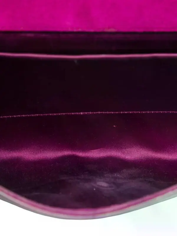Saint Laurent Patent Leather Clutch Bag
