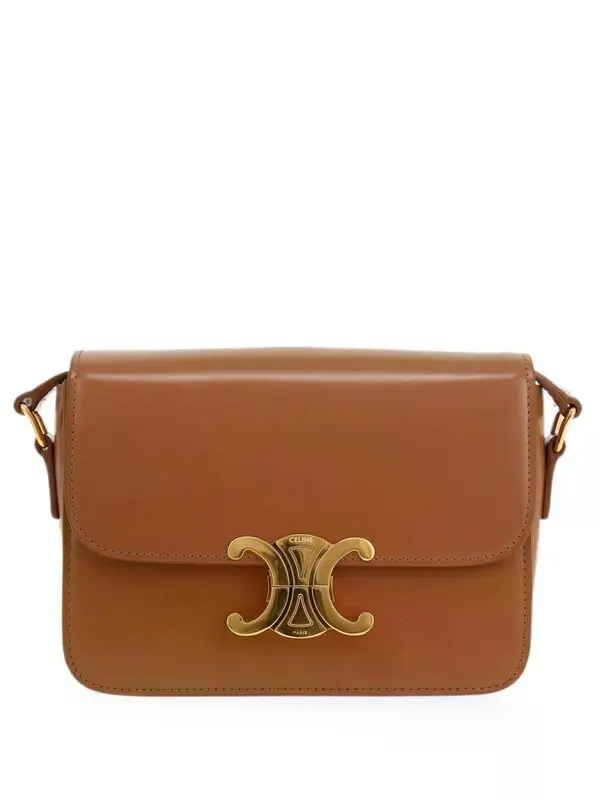 Celine Triomphe Shoulder Bag - Brown