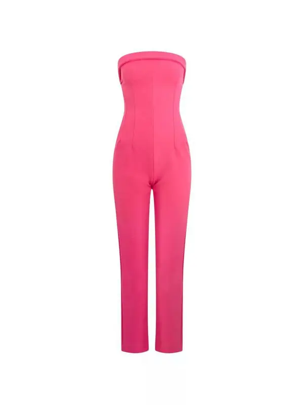 Philosophy Di Lorenzo Serafini Strapless Paneled Jumpsuit - Pink