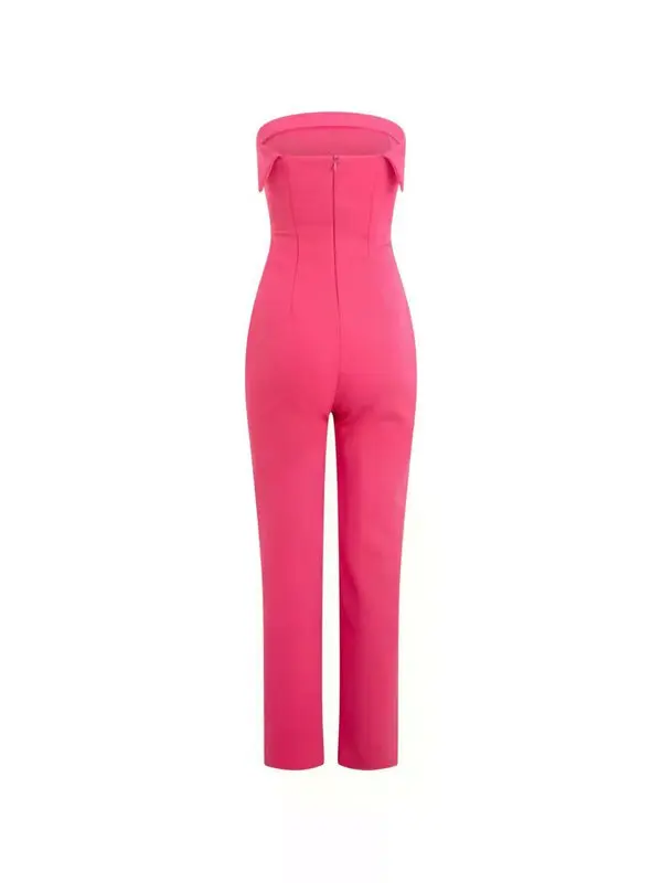 Philosophy Di Lorenzo Serafini Strapless Paneled Jumpsuit