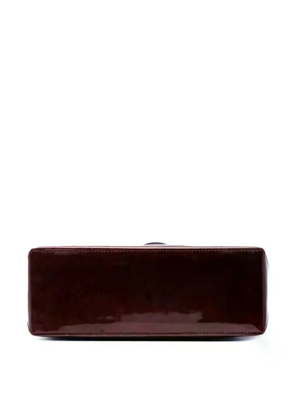 LOUIS VUITTON Monogram Vernis Wilshire Pm Handbag - Red