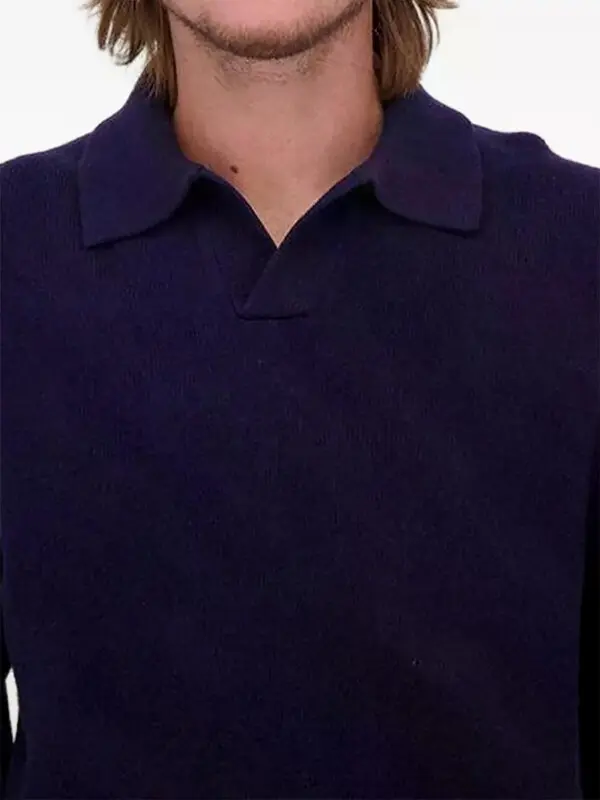 DANIELE FIESOLI Open-collar Knit Sweater