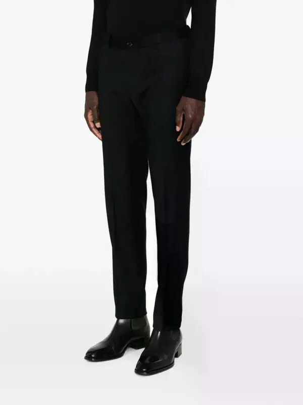 Incotex Pressed-crease Slim-fit Trousers