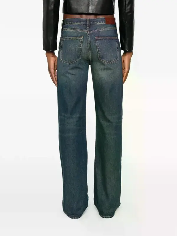 Gucci Horsebit Wide-leg Jeans