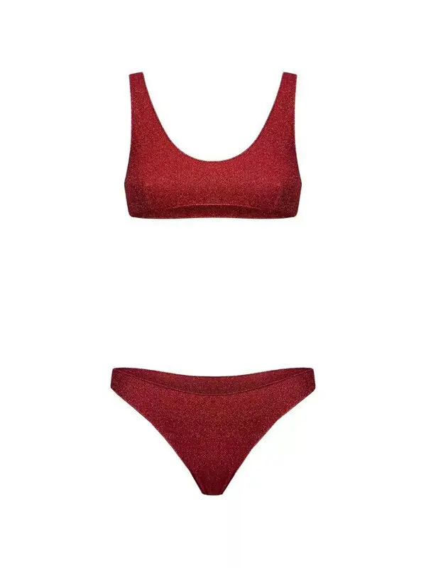 Oseree Lumière Glitter-effect Bikini