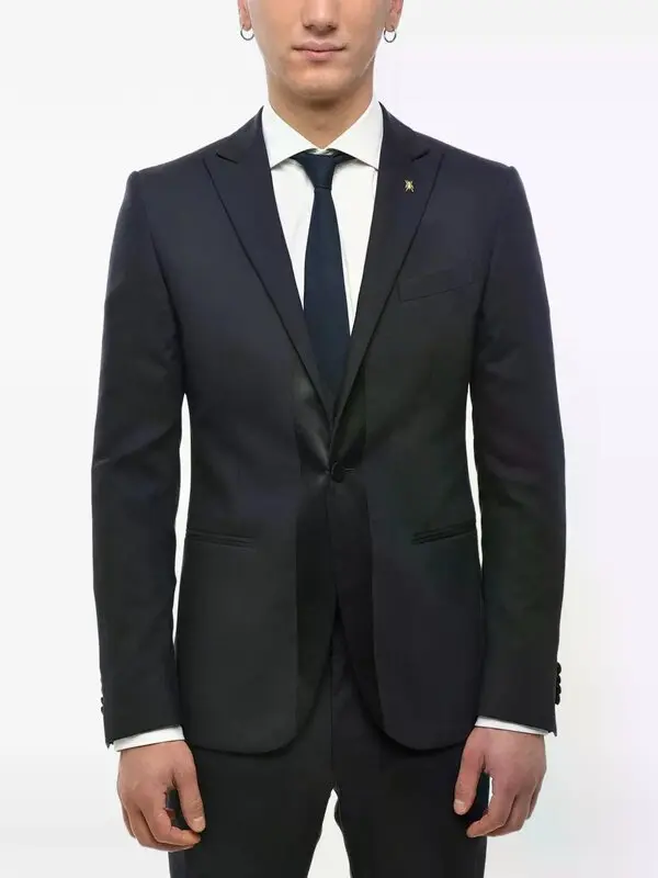 Corneliani Satin-trim Three-piece Suit