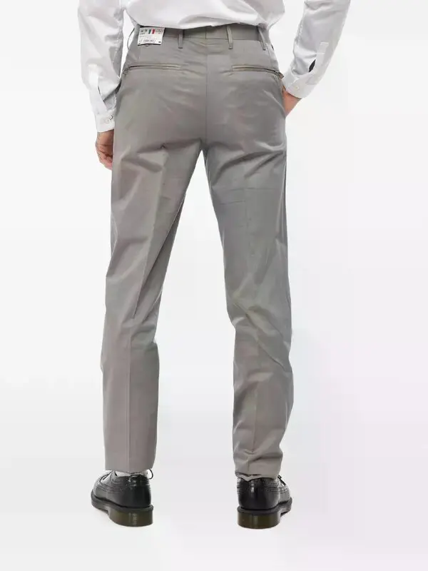 Corneliani Pressed-crease Cotton Chino Pants