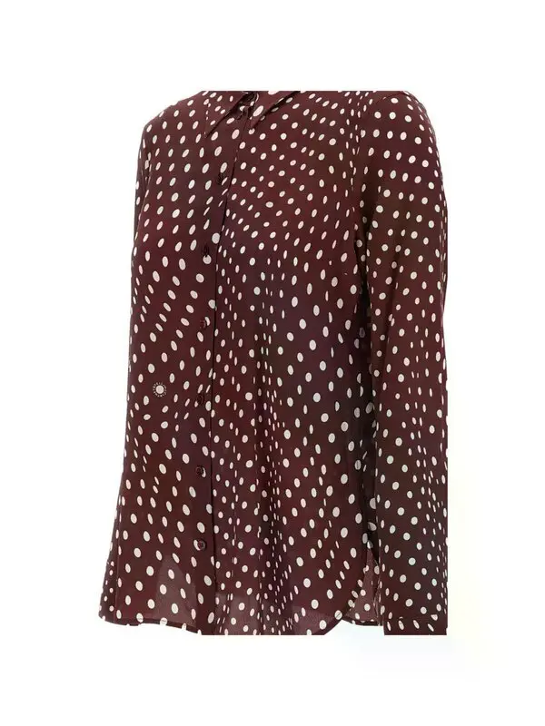 Stella McCartney Polka-dot Silk Shirt