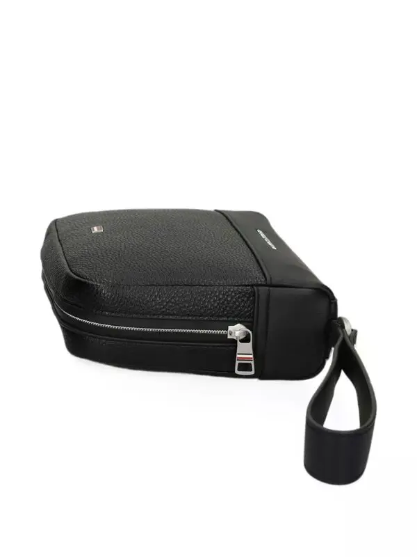 Tommy Hilfiger Pebbled-texture Logo-detail Wash Bag