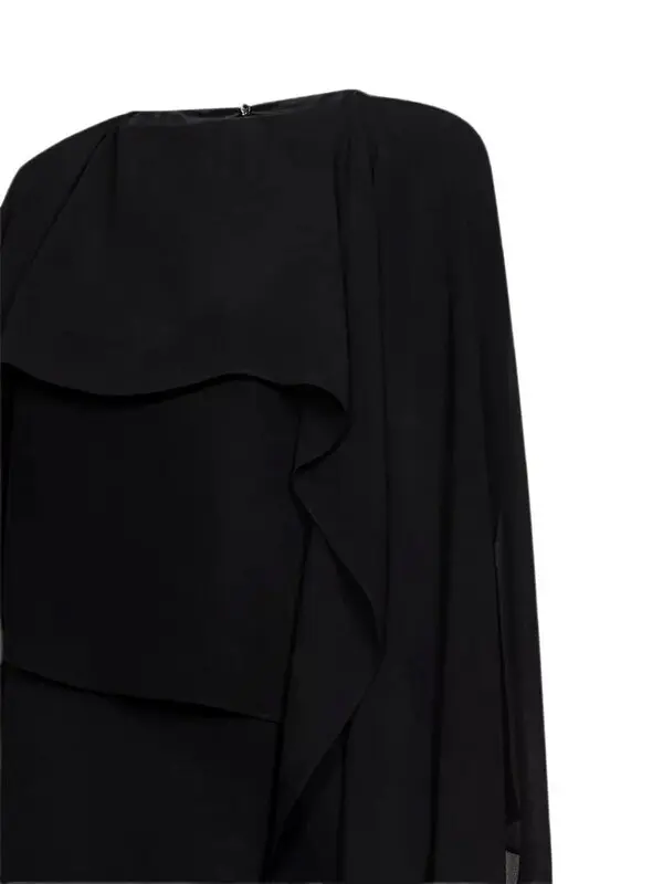 MAISON MARGIELA Layered Cape-style Mini Dress