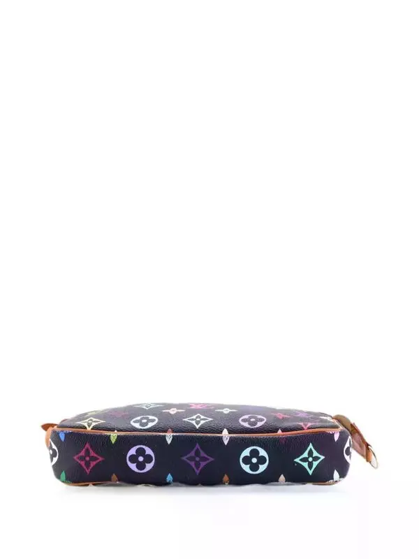 LOUIS VUITTON Pochette Accessoires Monogram Multicolor Clutch Bag