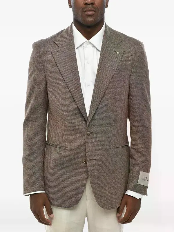 Corneliani Virgin Wool Jetted-pocket Blazer
