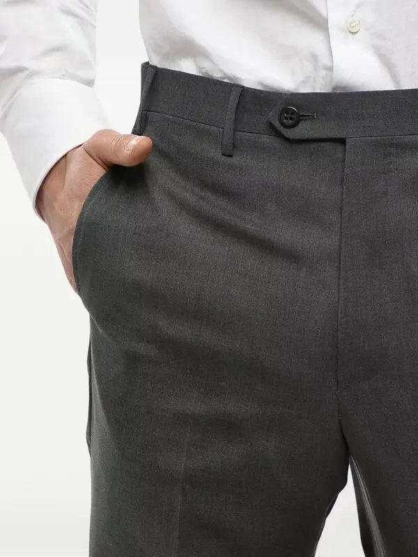 Corneliani Four-pocket Virgin Wool Trousers