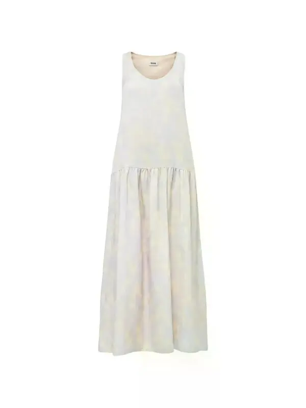 DRYKORN Arleen Floral-print Tiered Maxi Dress - Neutrals